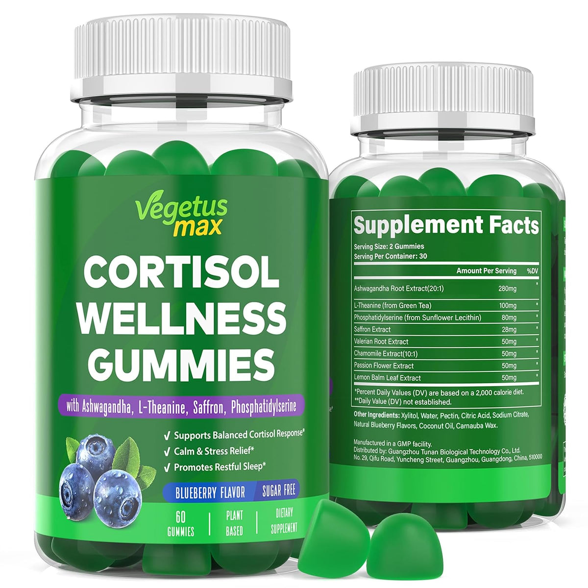 Cortisol gummies for better sleep