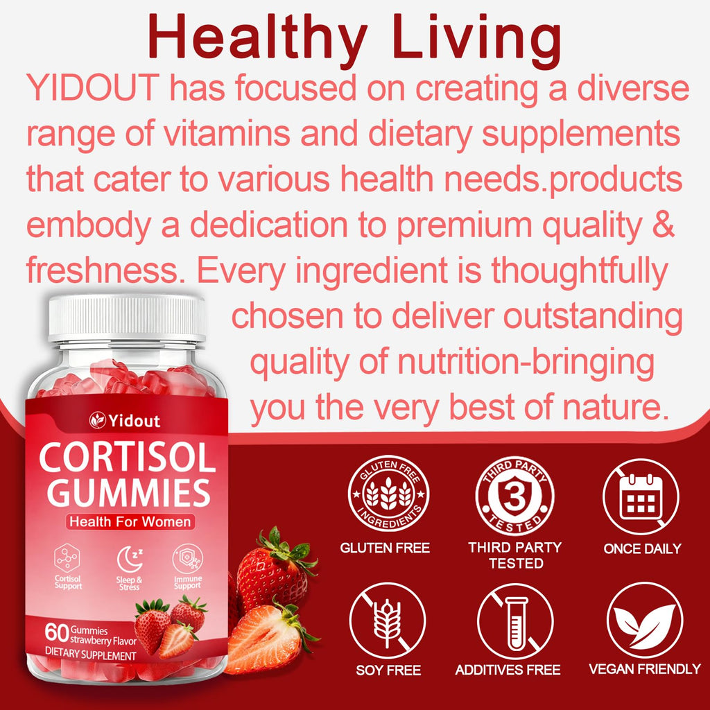 Cortisol gummies for daily energy