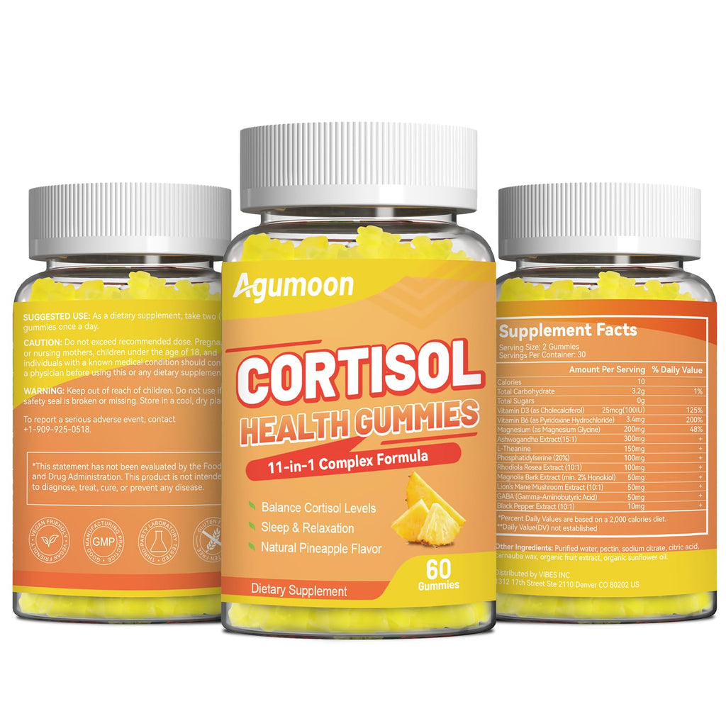 Cortisol gummies for relaxation
