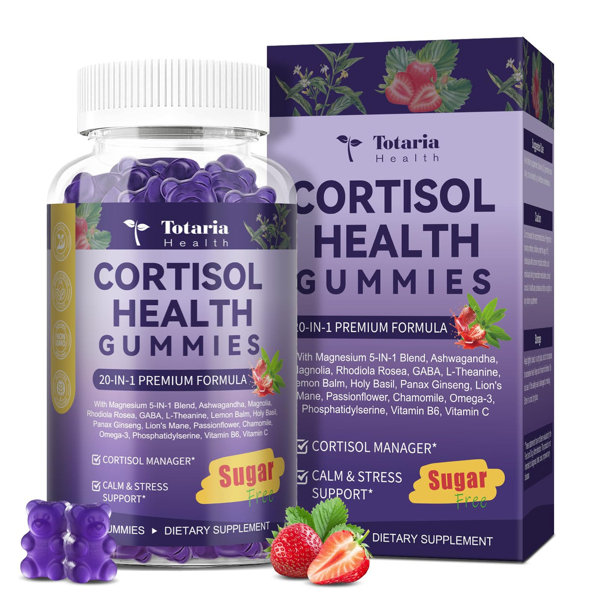Cortisol gummies for stress relief