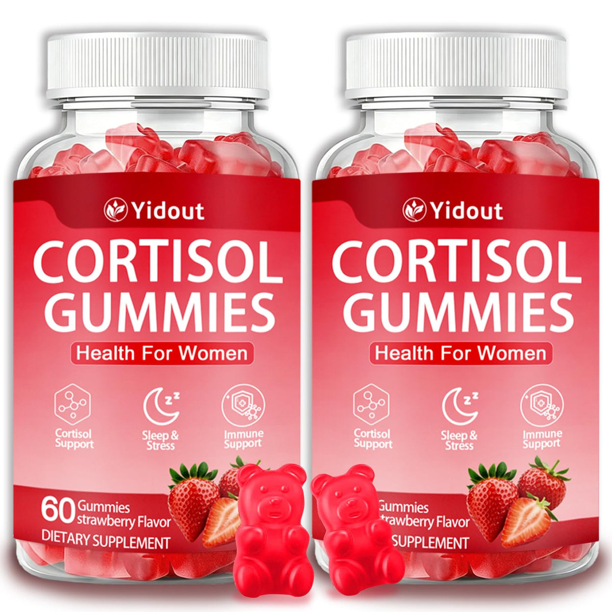 Cortisol gummies for stress relief