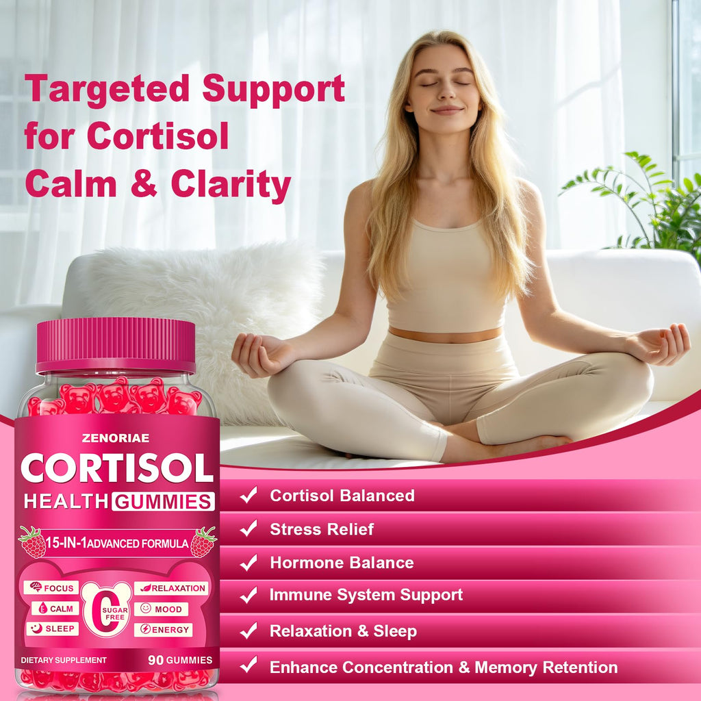 Cortisol gummies to boost energy