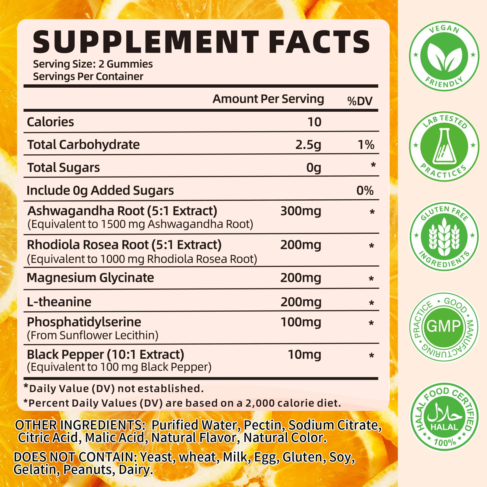 cortisol gummies with magnesium for relaxation