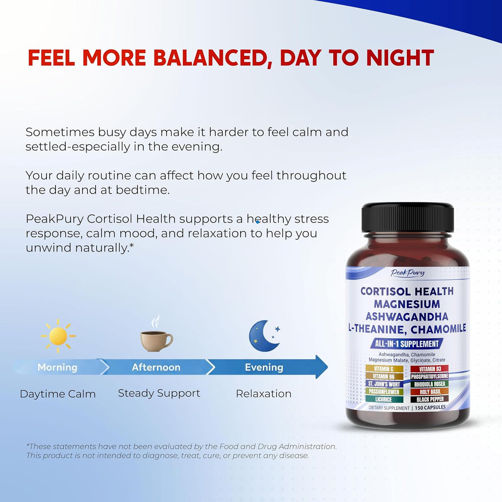 Cortisol Health herbal ashwagandha for mood support