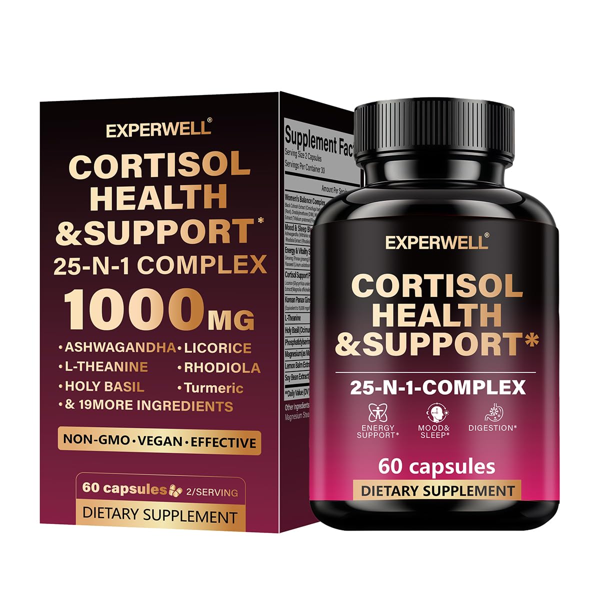 Cortisol Health herbal blend capsules