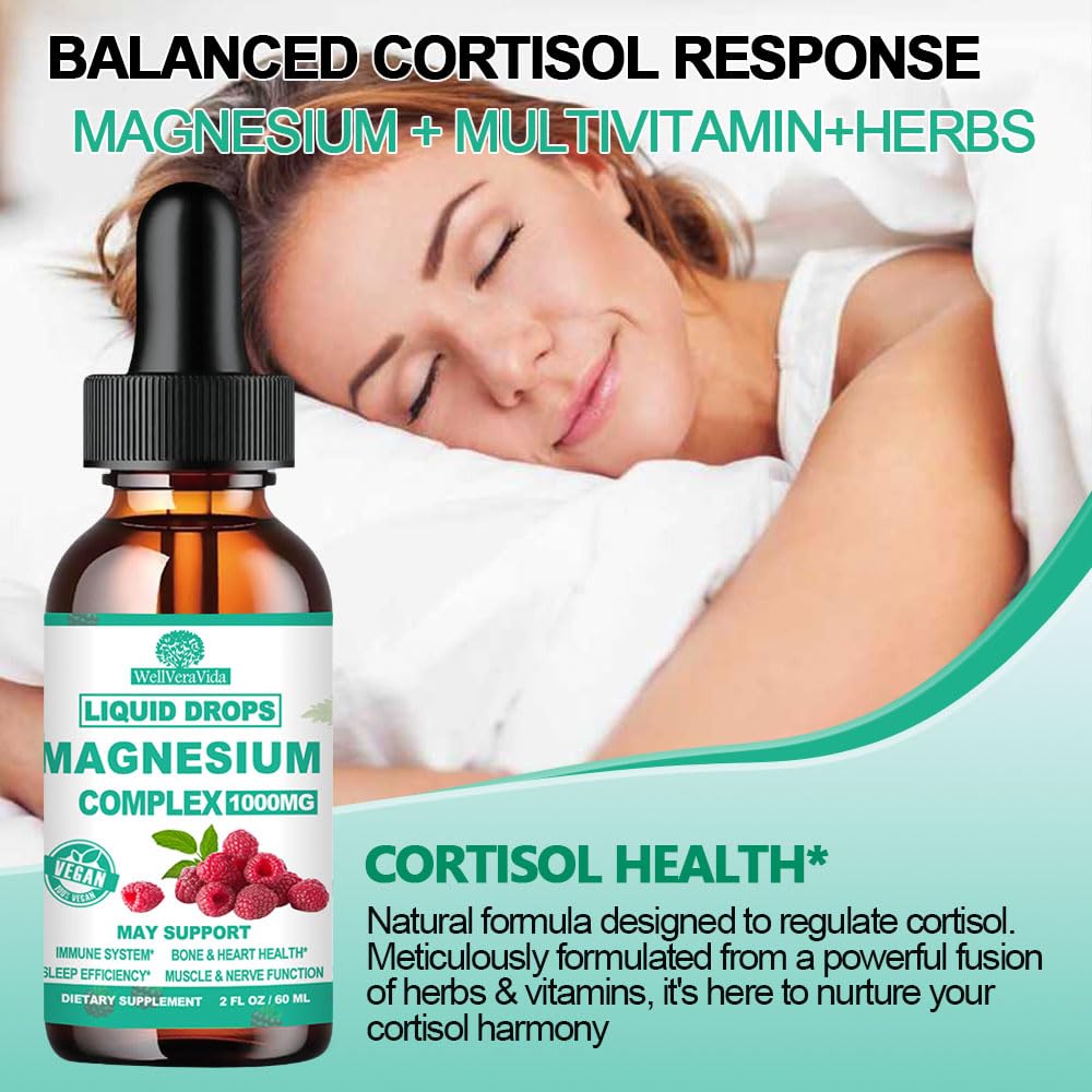 Cortisol health magnesium for mood support