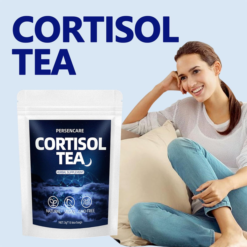 Cortisol health tea with natural ingredients