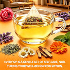 Cortisol herbal tea for better sleep