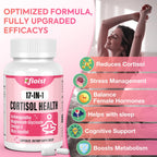 Cortisol hormone harmony for wellness