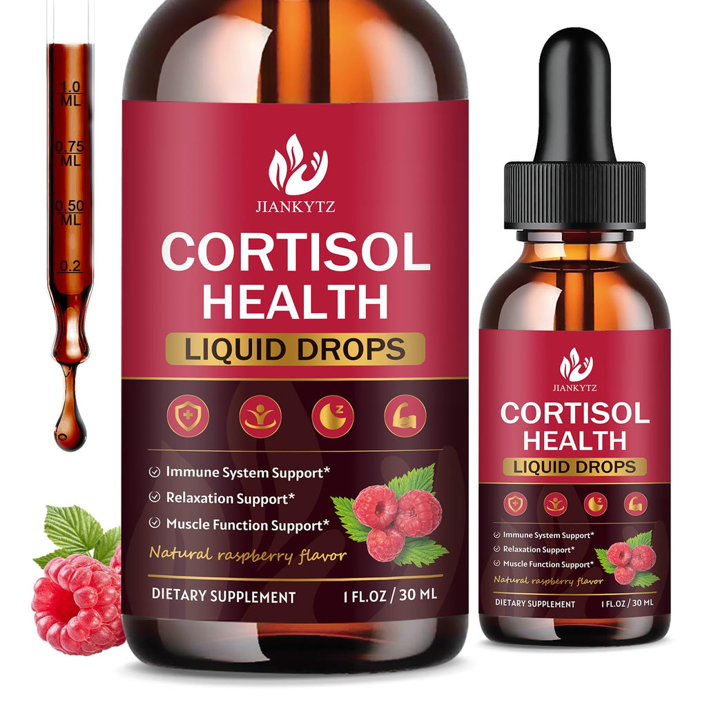 Cortisol liquid drops for stress relief