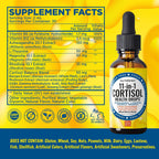 Cortisol management with natural extracts