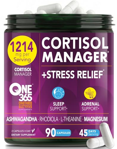 Cortisol Manager ashwagandha capsules for stress relief