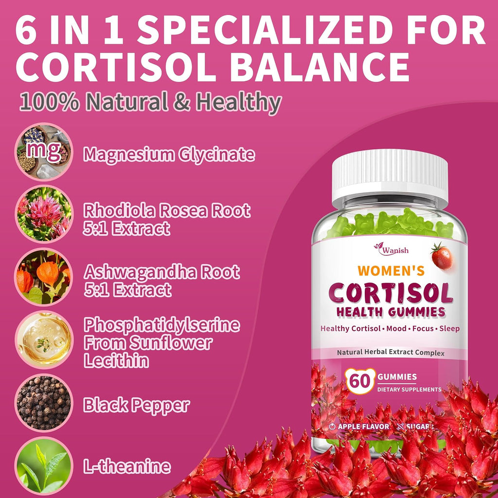 Cortisol Manager gummies for seniors' vitality