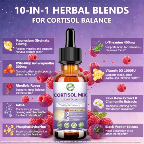 Cortisol Mix drops for energy boost