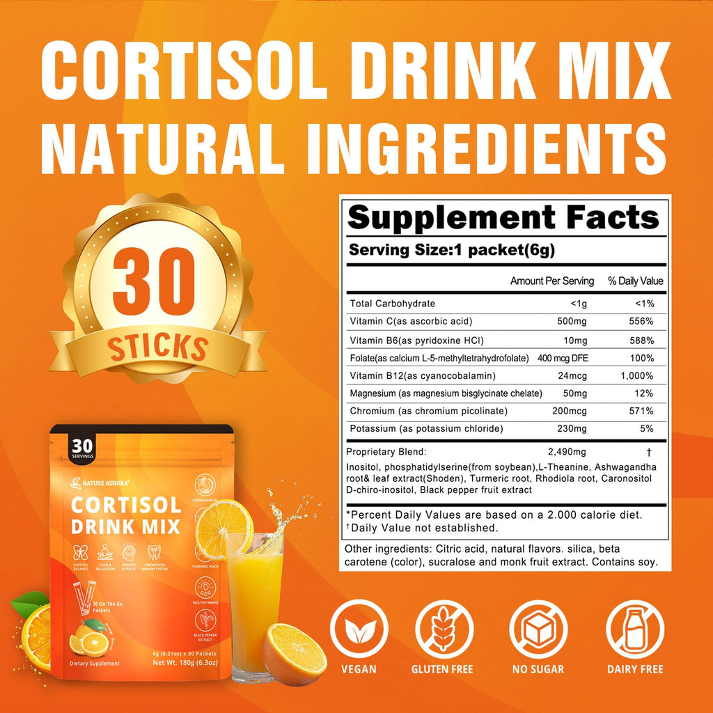 Cortisol multivitamin for women energy boost