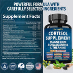 Cortisol multivitamins for senior wellness