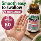 Cortisol Reducer capsules for daily calm
