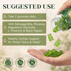 cortisol reducer gummies for better sleep