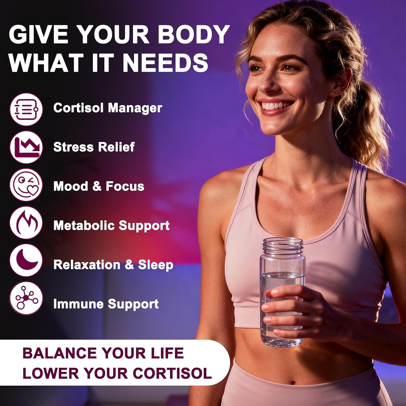 Cortisol Reducer multivitamin for women