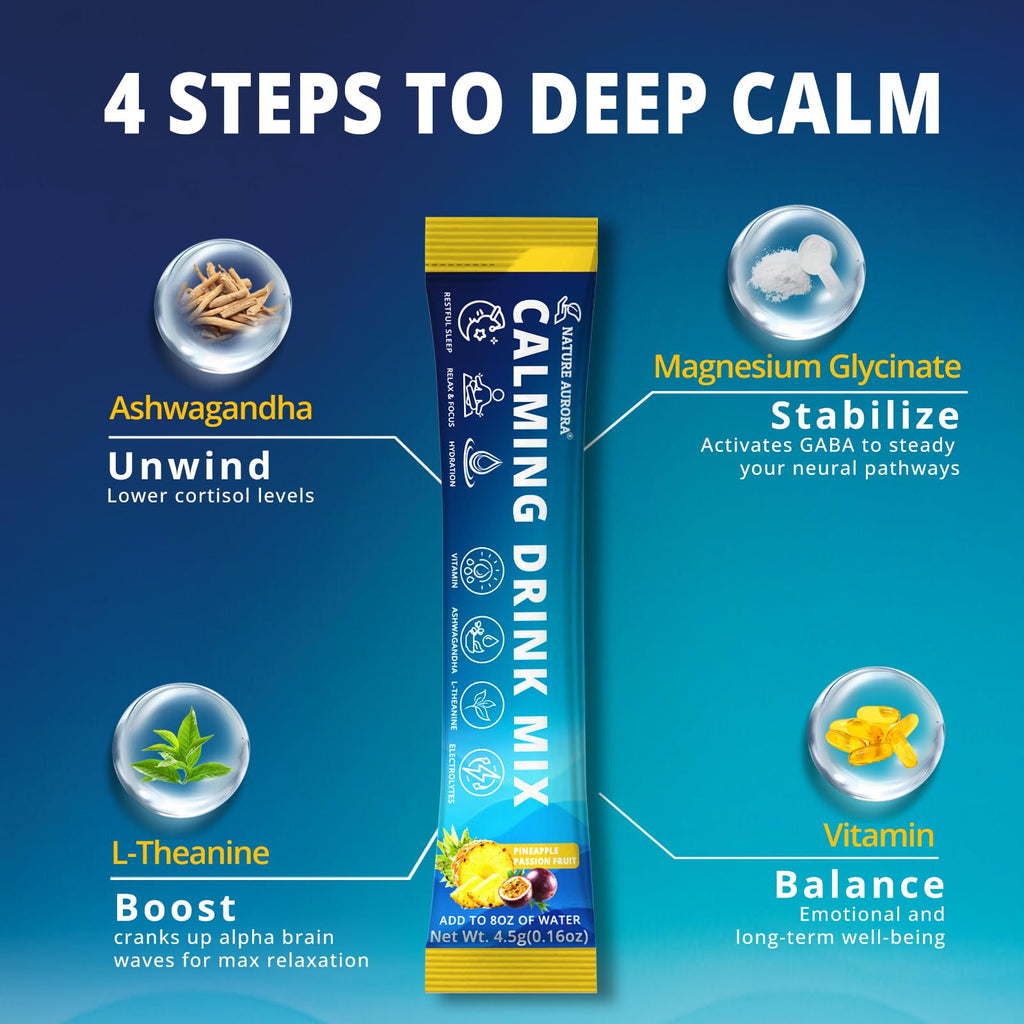 Cortisol stress relief powdered mix