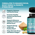 Cortisol supplement for better sleep
