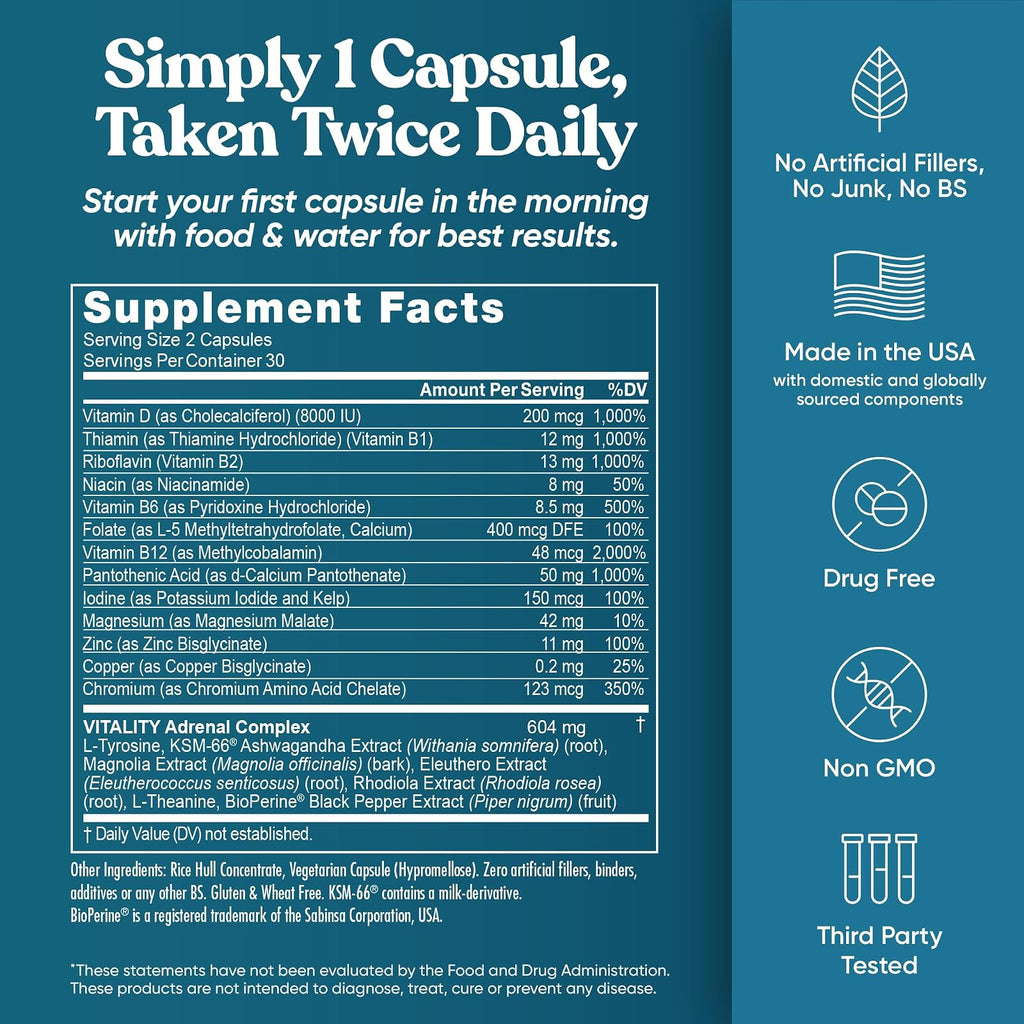 cortisol supplement for improved mood