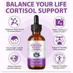 Cortisol supplement for mood balance