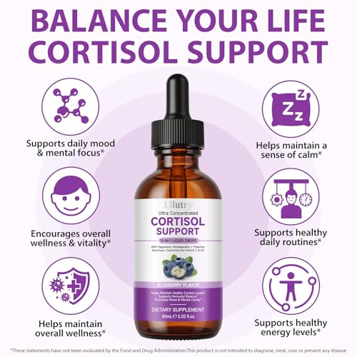 Cortisol supplement for mood balance