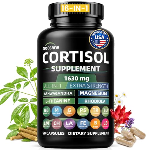 Cortisol supplement for stress relief