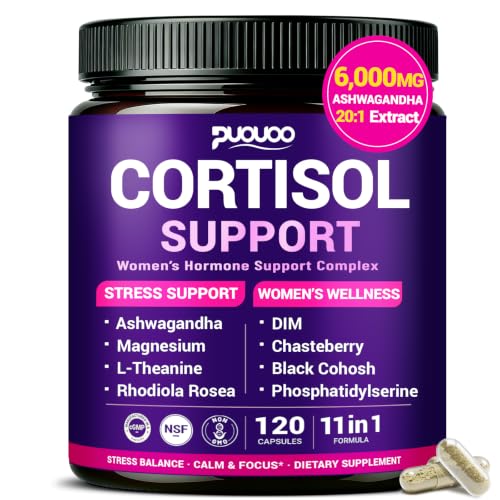 Cortisol supplement for stress relief