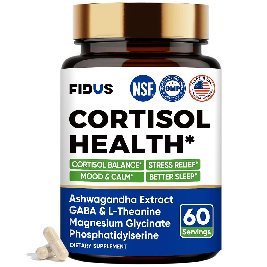 Cortisol supplement for stress relief