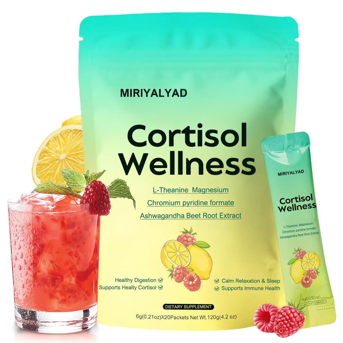 Cortisol supplement for stress relief