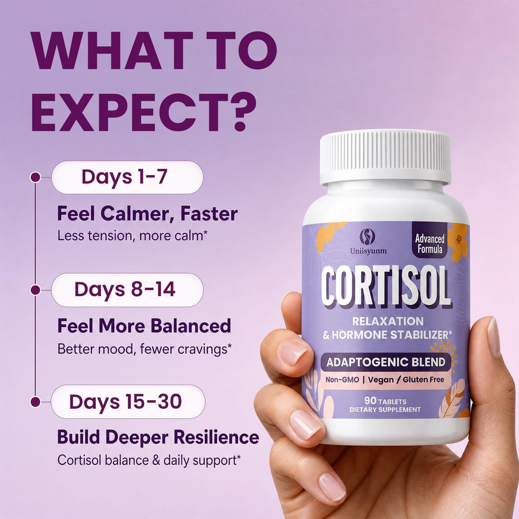 Cortisol supplements for better sleep