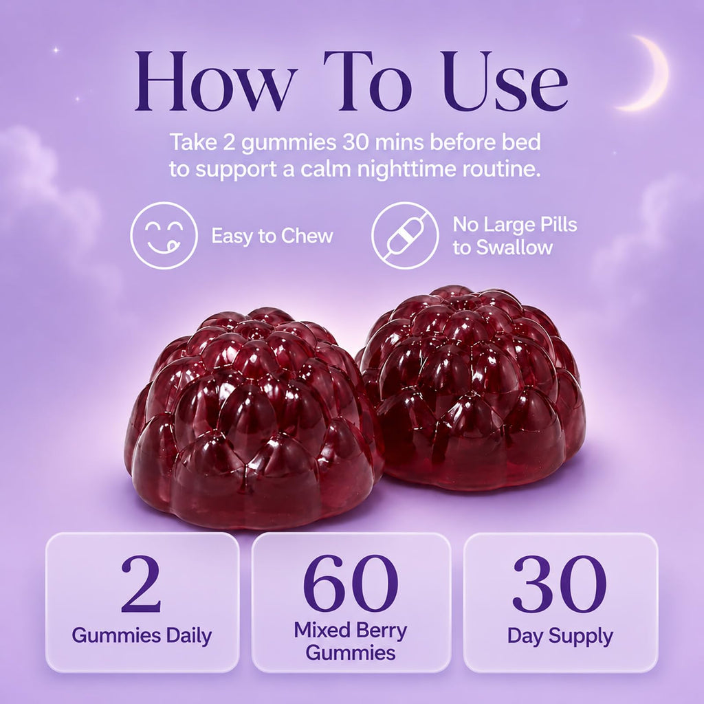 Cortisol Supplements for enhanced relaxation gummies