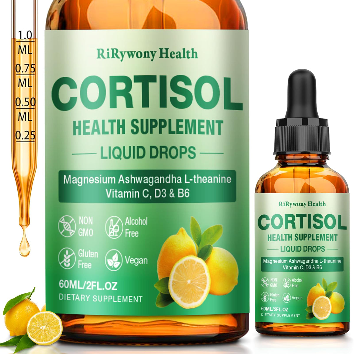 Cortisol supplements for stress relief