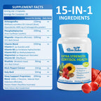 Cortisol supplements for women's wellness