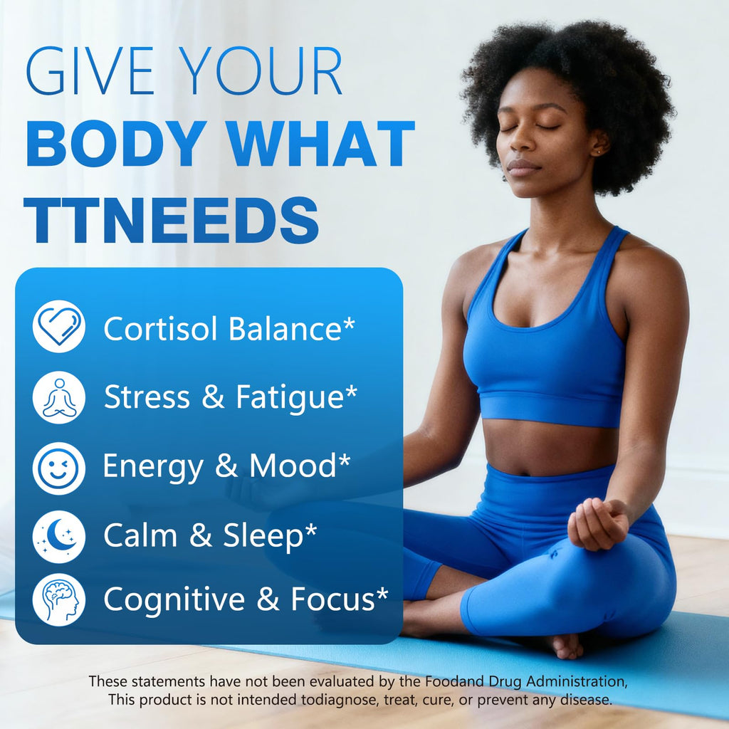 Cortisol support for better sleep