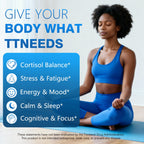 Cortisol support for better sleep