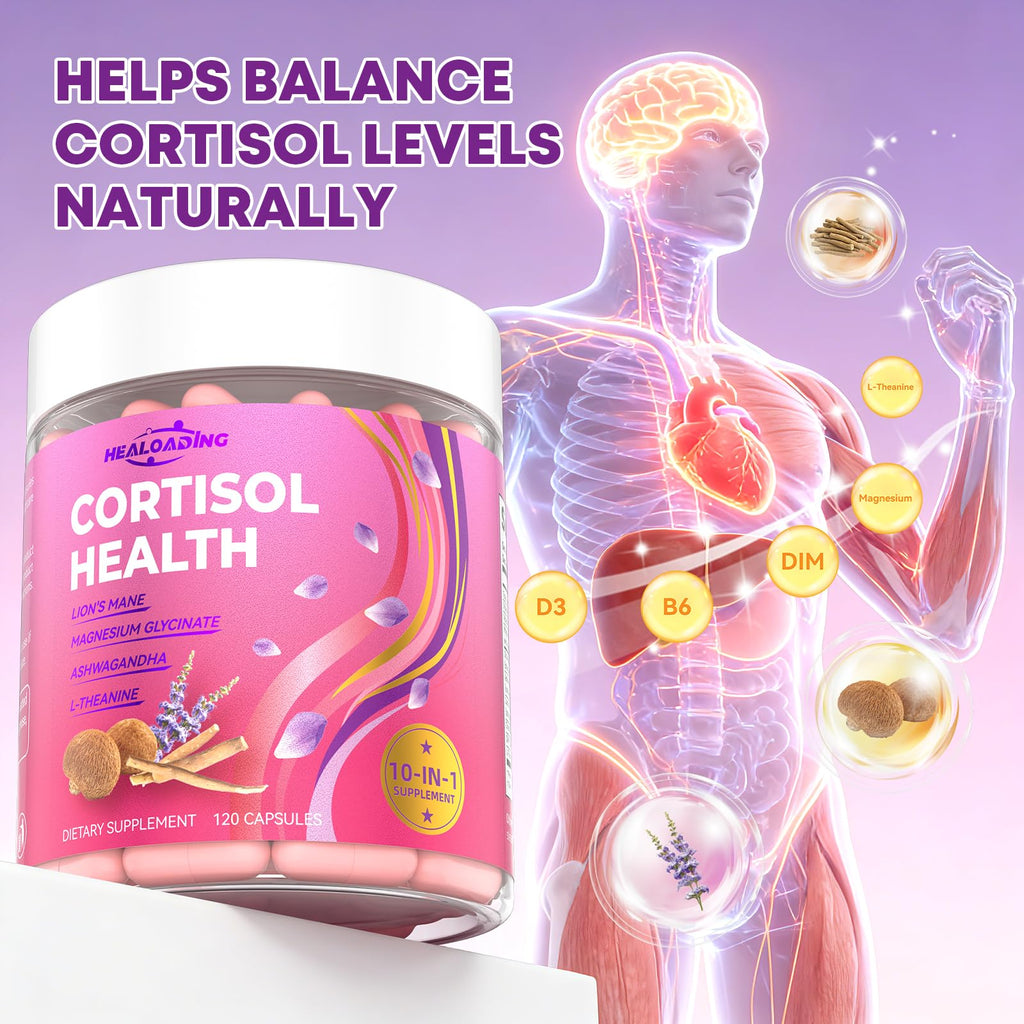 Cortisol support for everyday wellness