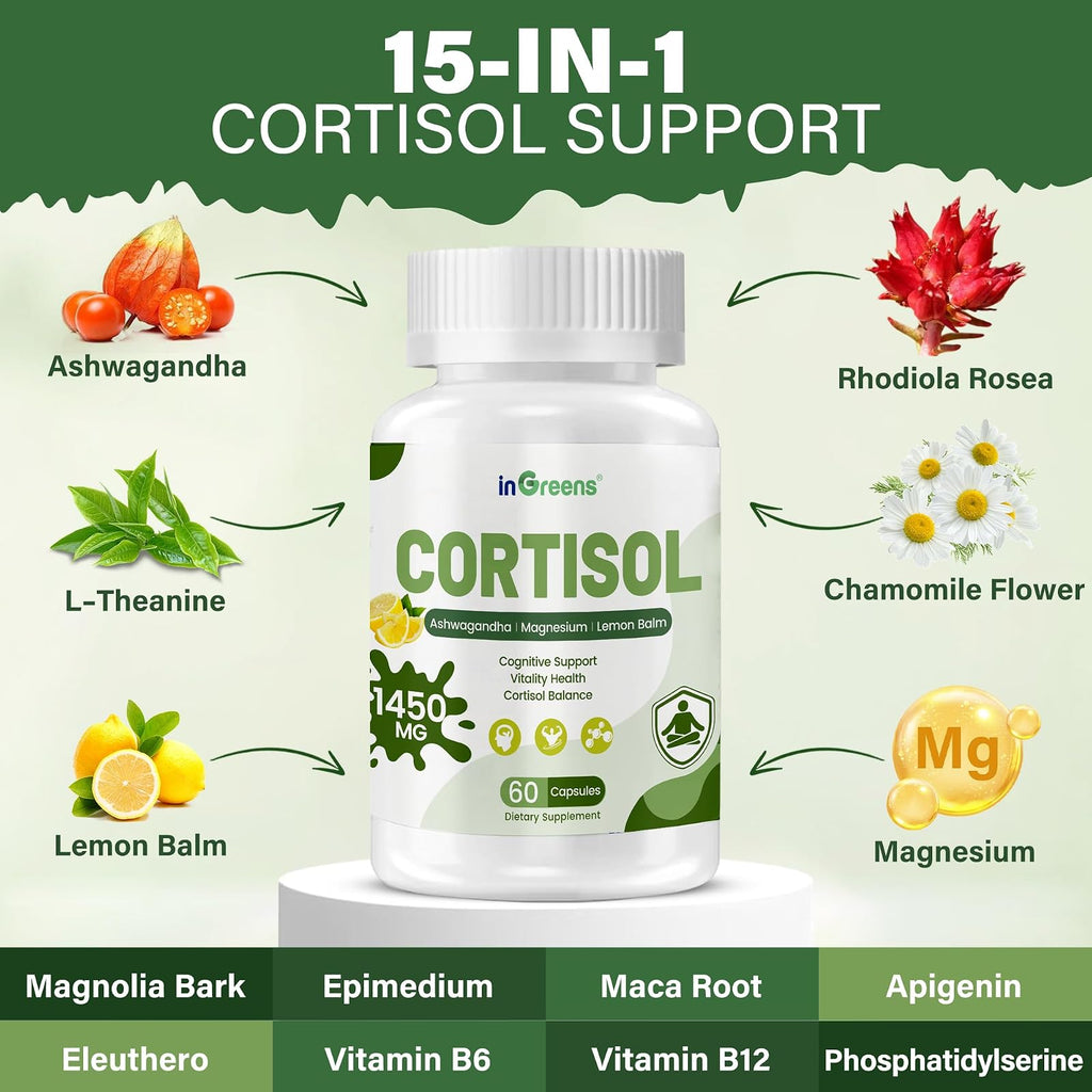 cortisol support supplement for men