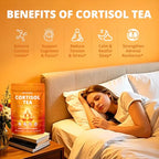 Cortisol tea to manage anxiety