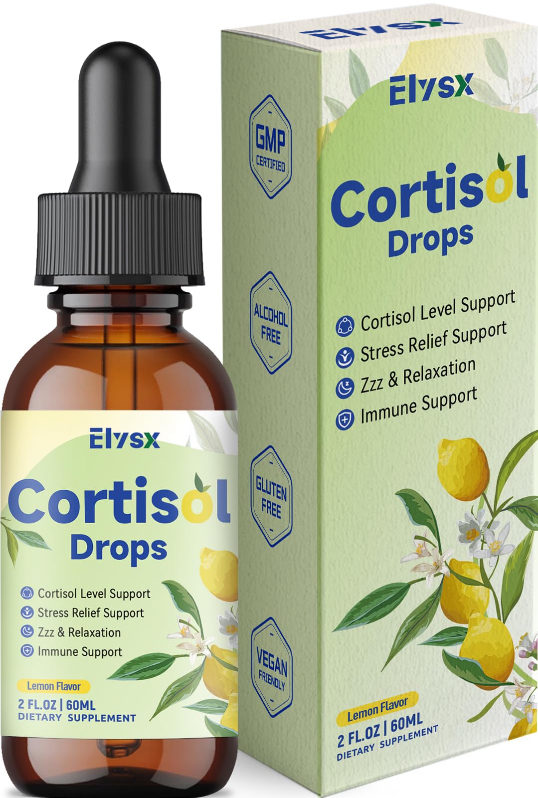 Cortisol wellness liquid drops benefits