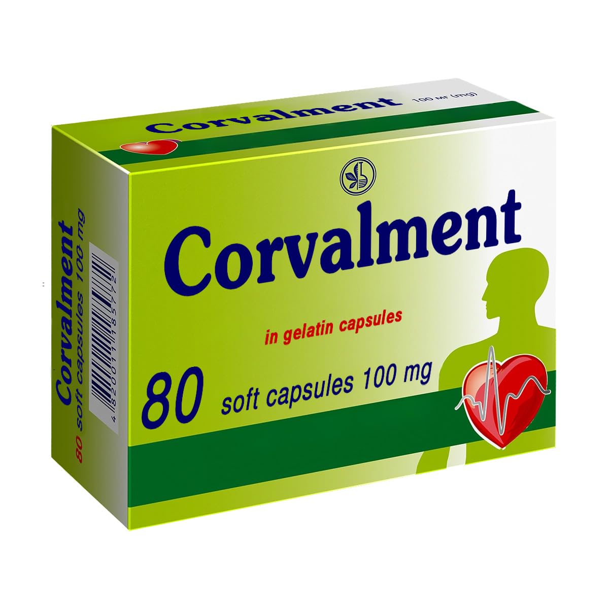 Corvalment 80 soft capsules for daily health