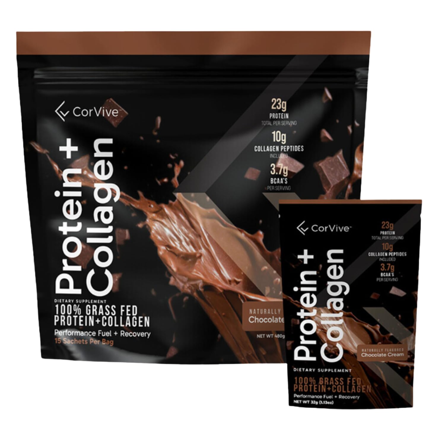 CorVive protein powder sachets