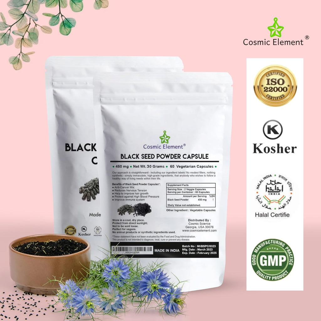 Cosmic Element black seed supplement
