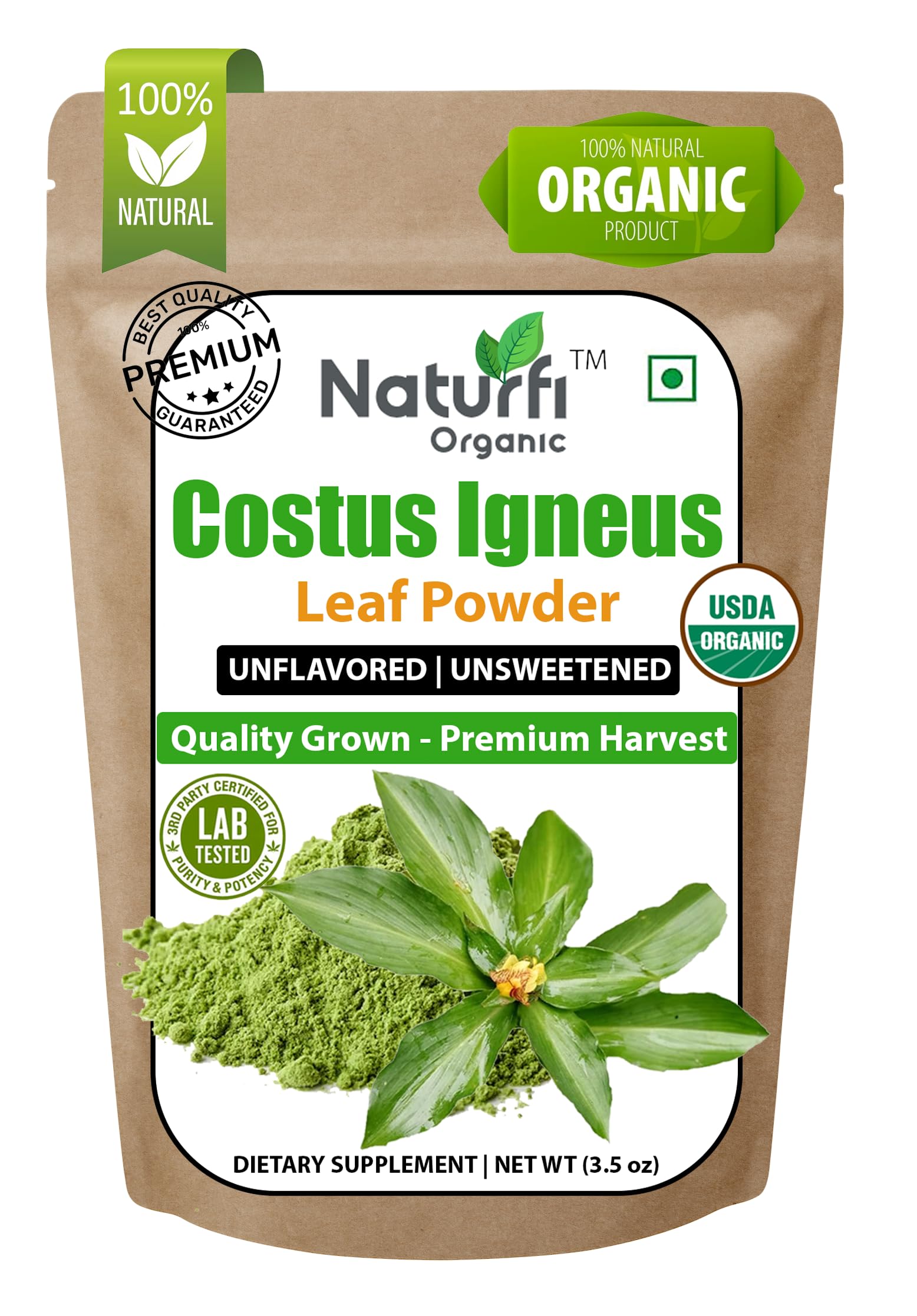 Costus Igneus natural health supplement