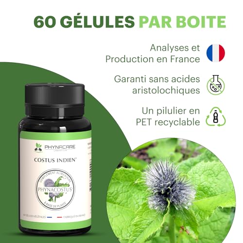 COSTUS root capsules for holistic health