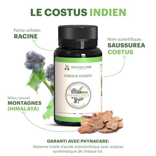 COSTUS root health benefits capsules