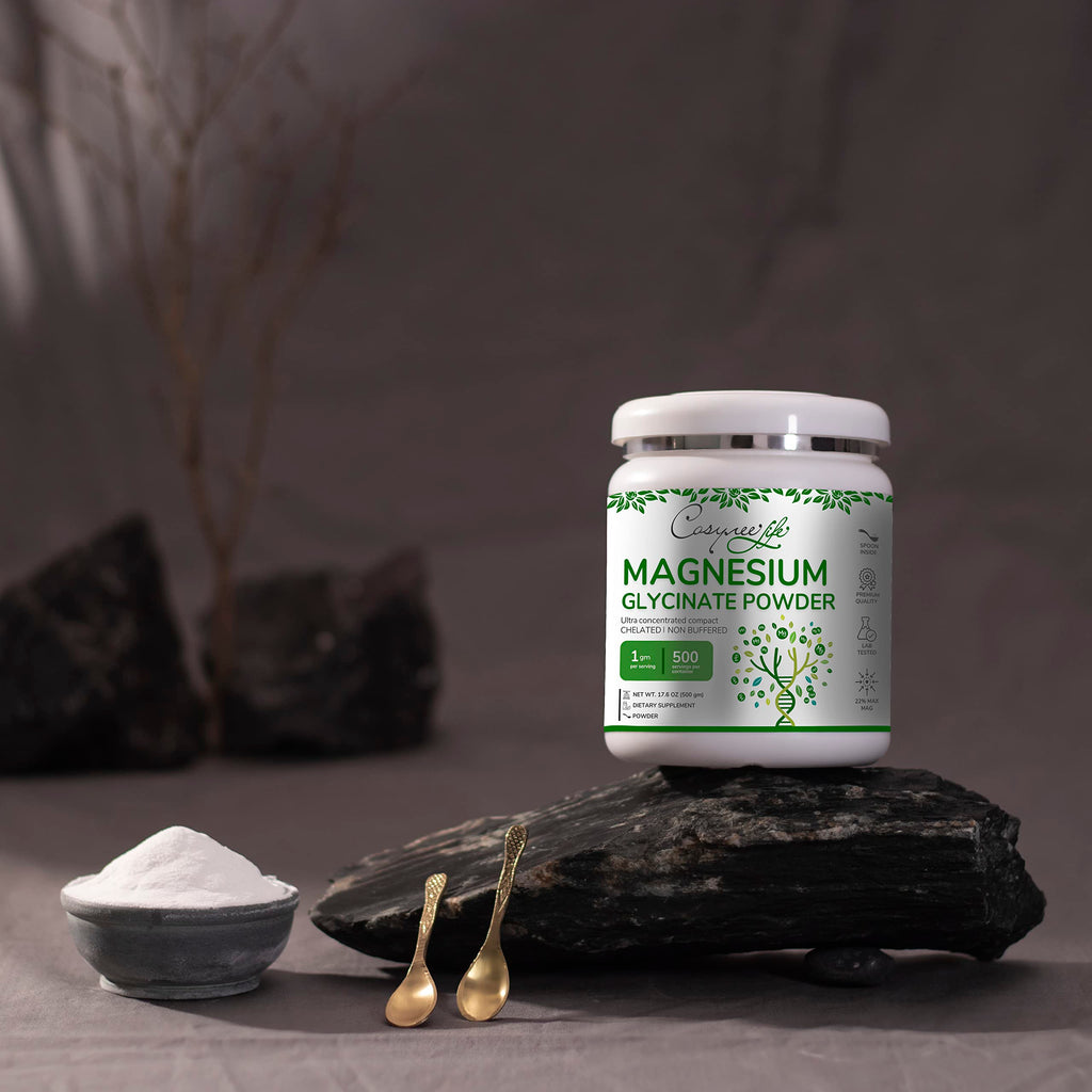 Cosynee magnesium powder for daily stress management