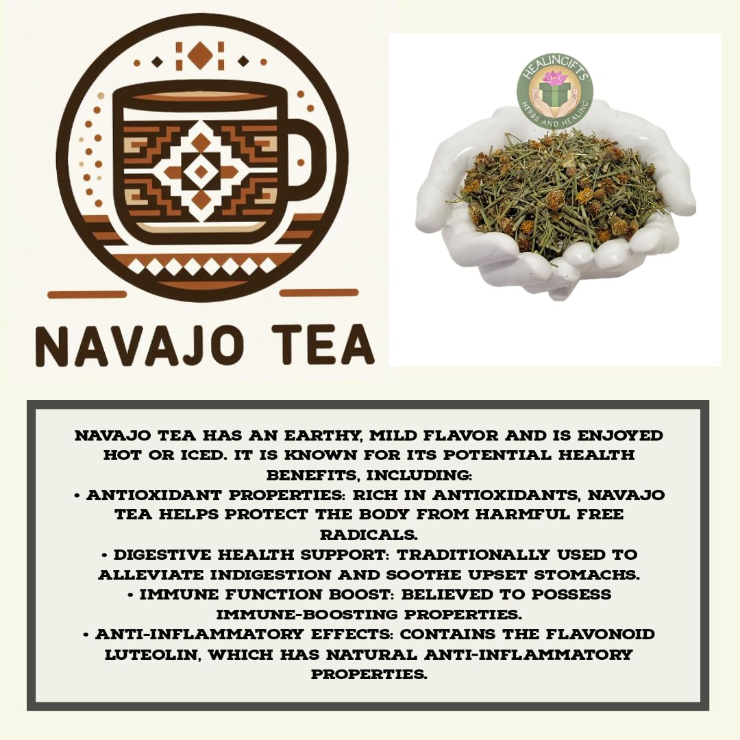Cota Navajo Tea Greenthread herbal infusion